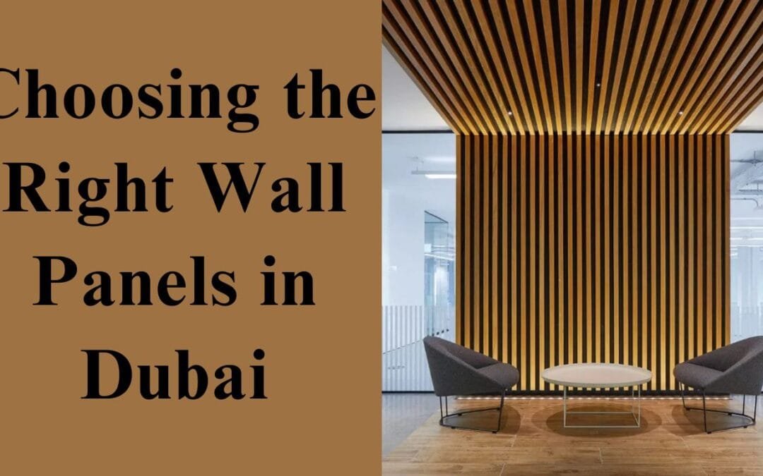 Wall Panel Dubai: Stylish & Modern Interior Wall Coverings